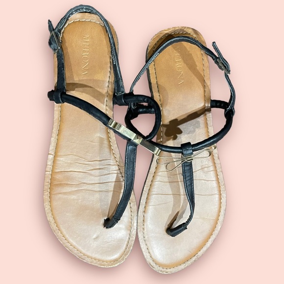 Merona | Shoes | Merona Ankle Strap Thong Sandals | Poshmark
